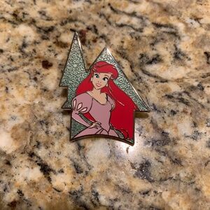 Disney | Jewelry | Disney Princess The Little Mermaid Ariel Castle Pin ...
